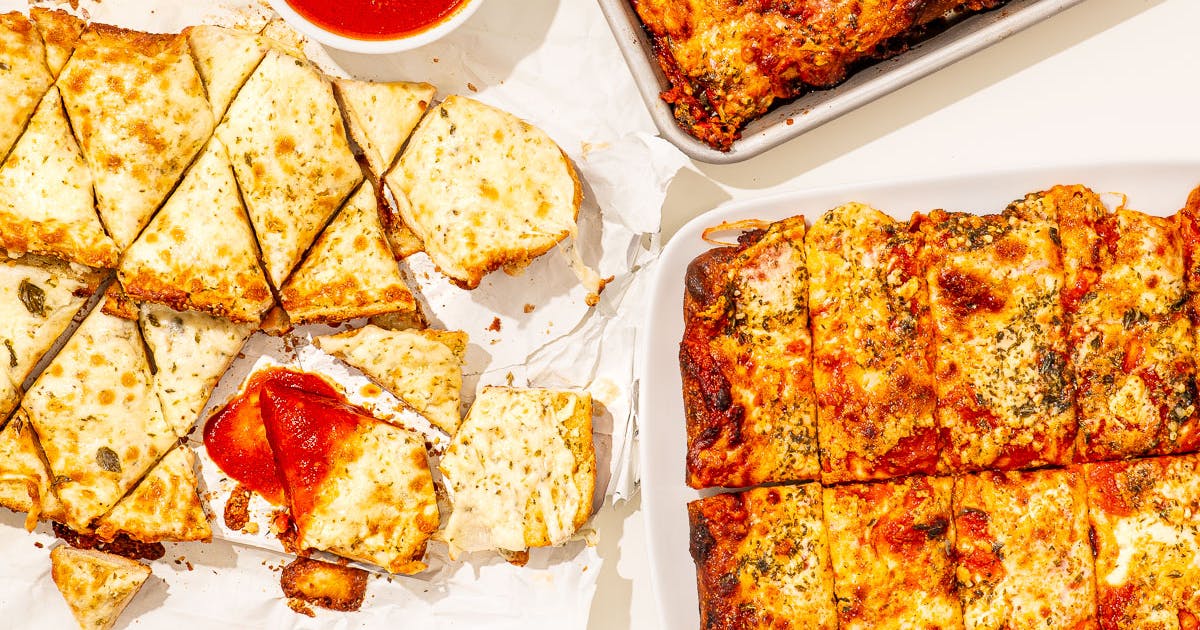 Christian's Signature Pizza + Garlic Bread Combo for 8-12 by Chef ...