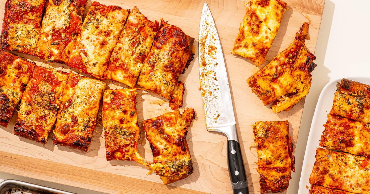 Garlic Butter Sicilian-Style Pizza - 4 Pack by Chef Christian Petroni ...