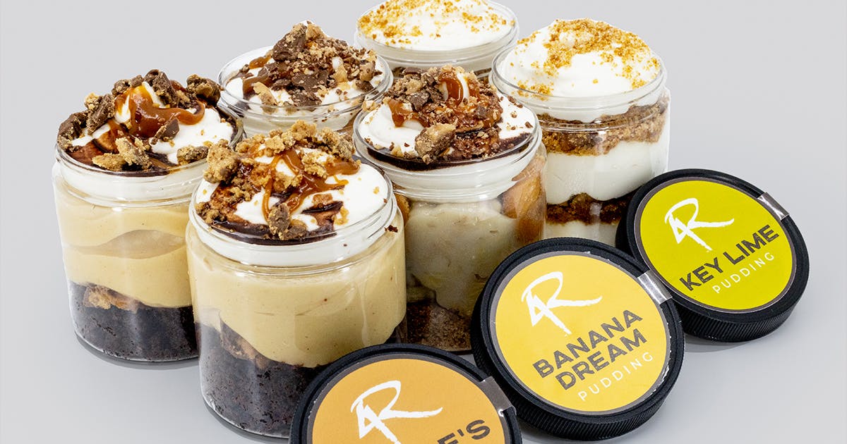 Pudding Jar Sampler - 6 Pack by 4 Rivers Smokehouse | Goldbelly