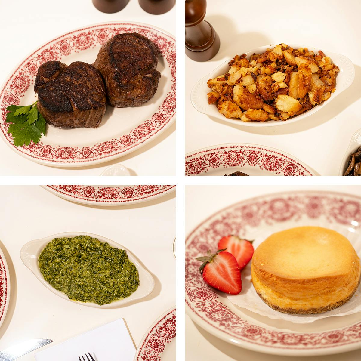 Filet Mignon Dinner Kit for 2-4 by Sparks Steak House | Goldbelly