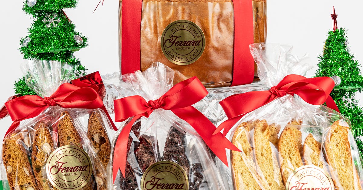 Panettone & Biscotti Combo by Ferrara Bakery | Goldbelly