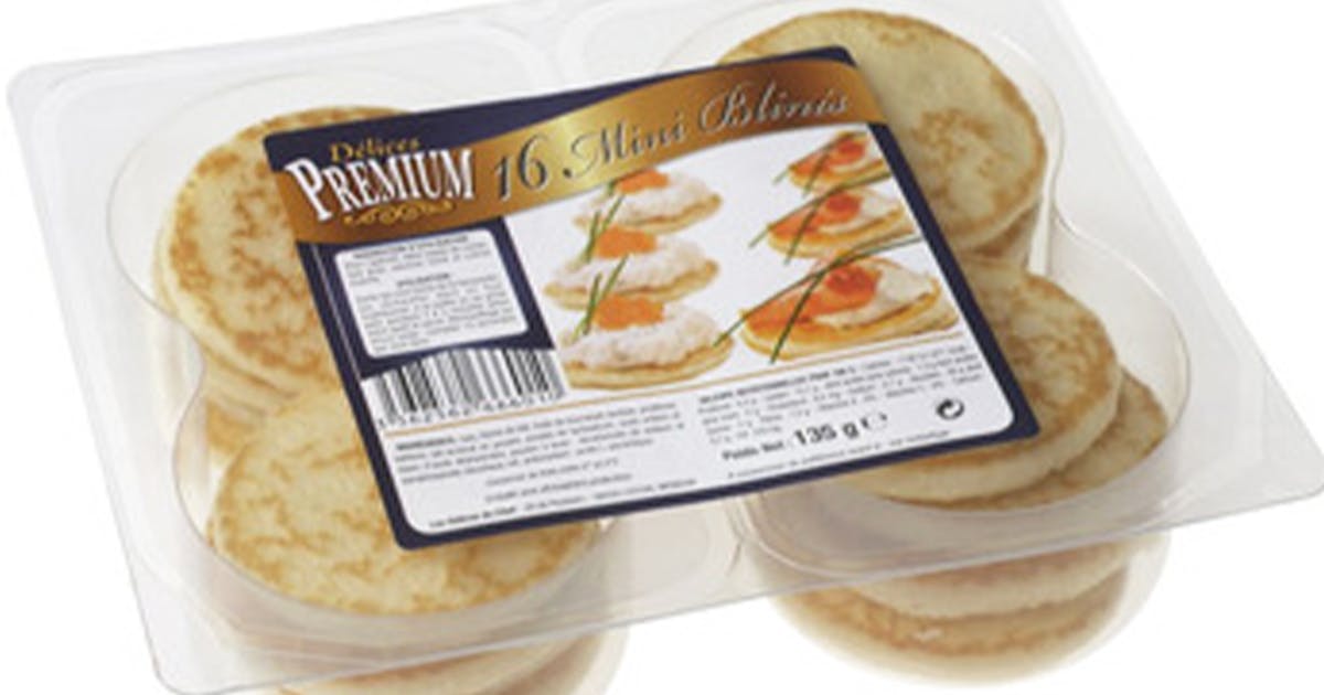 Mini Blini - 16 pieces by Russ & Daughters | Goldbelly