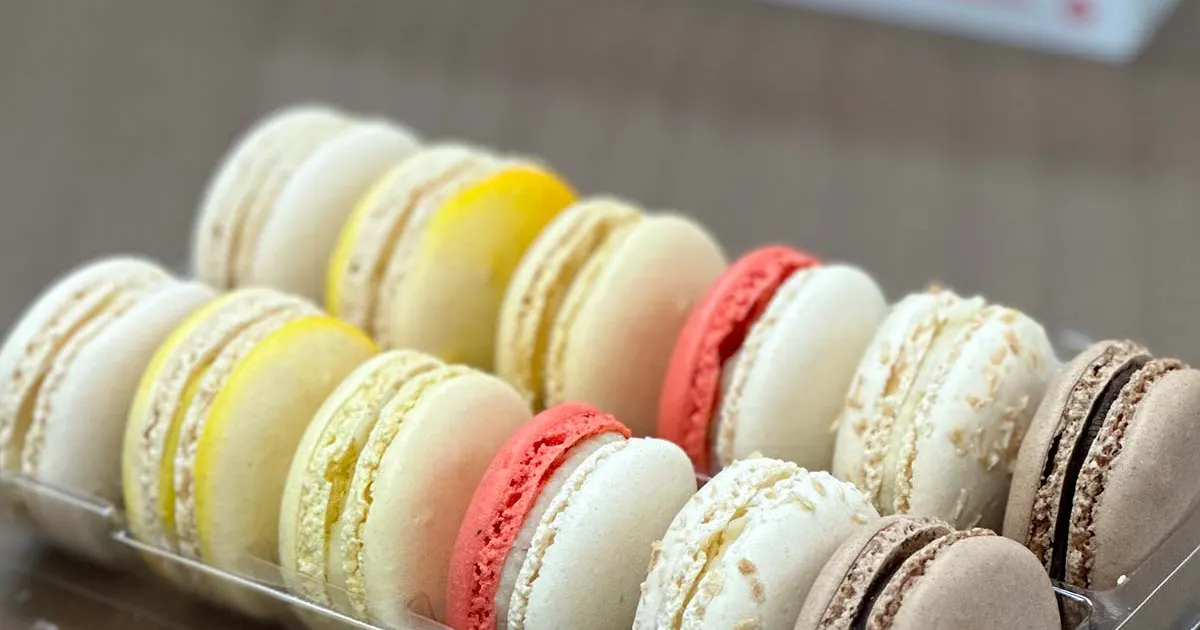 Exotic Collection Macarons - 12 Pack by La Fournette | Goldbelly