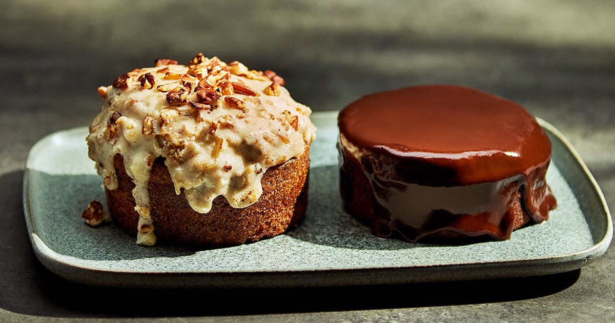 Carrot Cake + Triple Chocolate Brownie by Jack Stack BBQ | Goldbelly