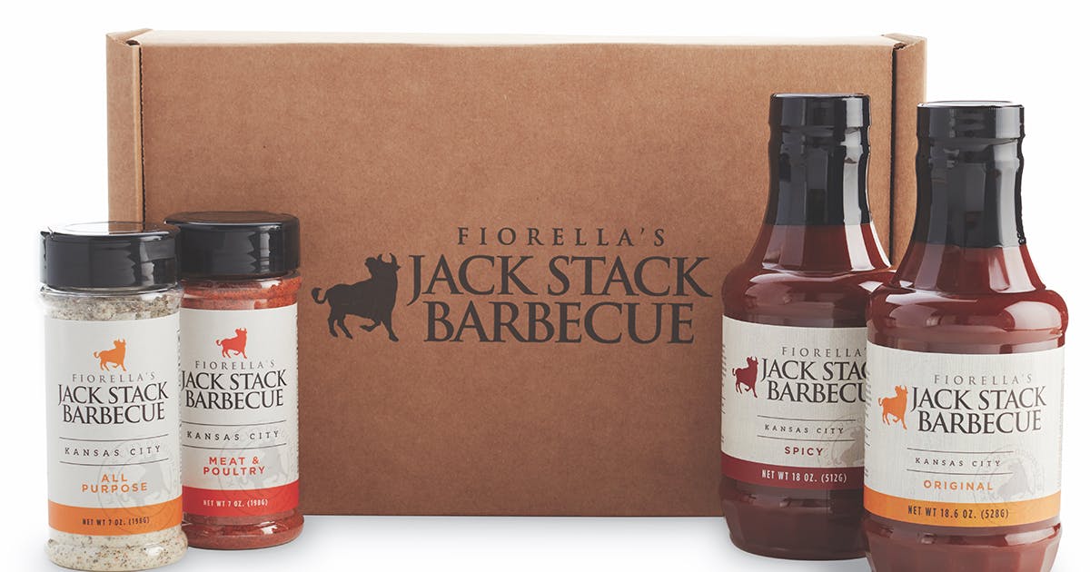Sauce & Rub Gift Set - 4 Pack by Jack Stack BBQ | Goldbelly