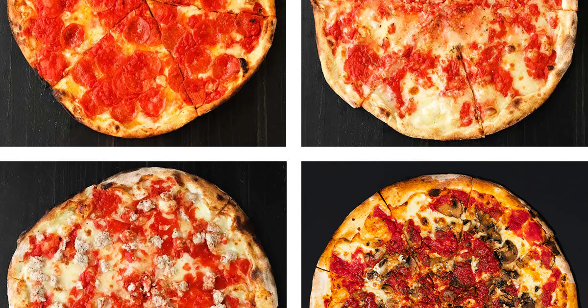 New York-Style Pizza Sampler - 4 Pack by John's of Bleecker Street ...
