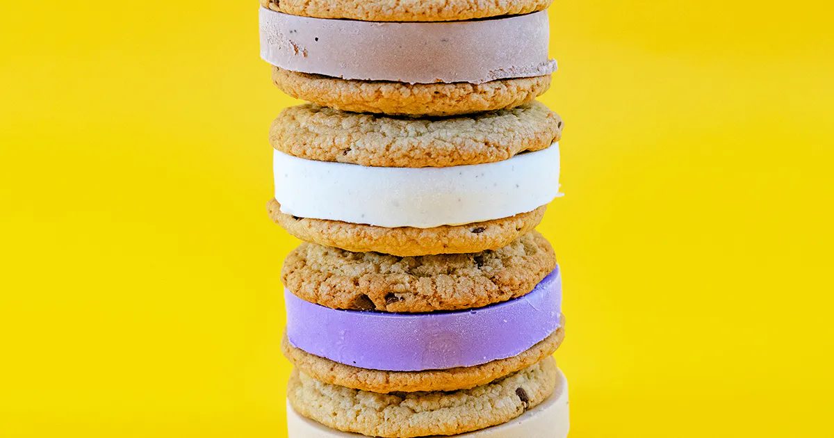Ice Cream Cookie Sandwich Best Seller - 10 Pack by Scoops On Tap ...