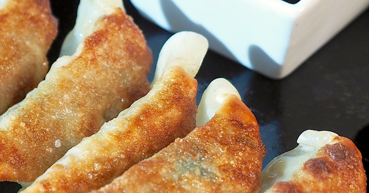 Juicy Pork & Chicken Gyoza - 24 Pack by Menya Jiro Ramen | Goldbelly