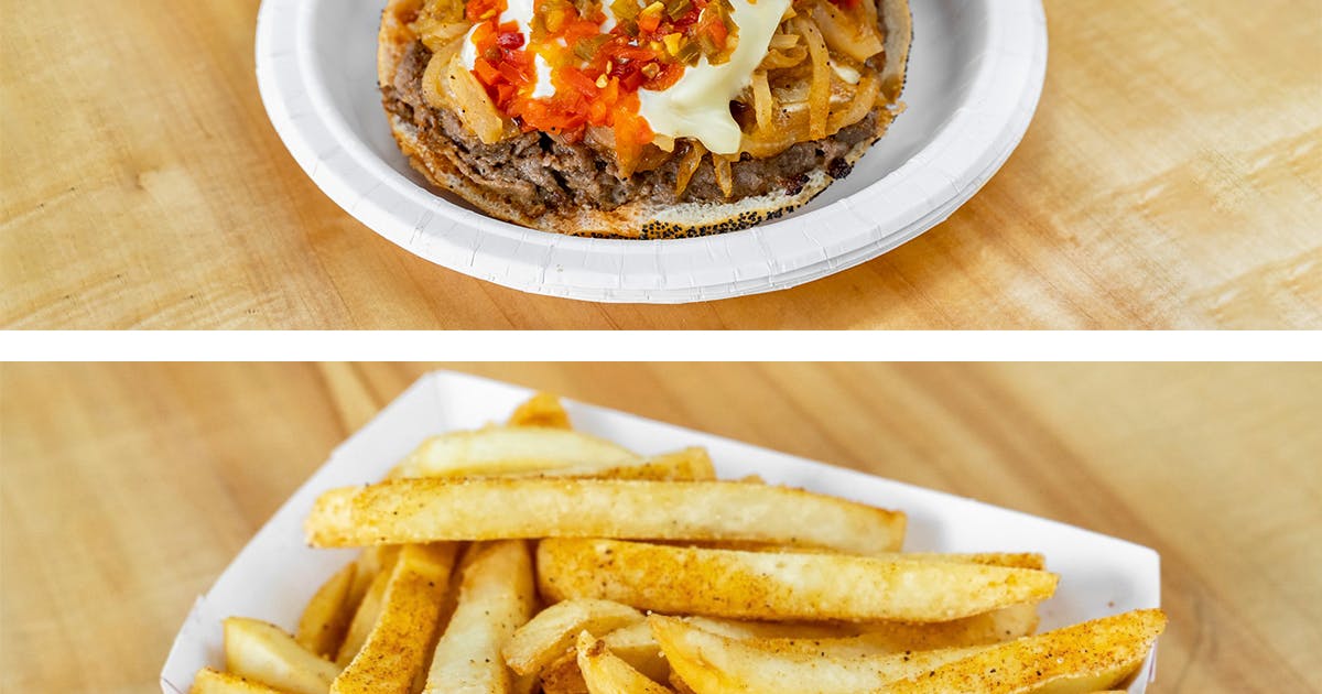 Donkey's Place Cheesesteak + French Fries Kit for 4 by Donkey's Place ...