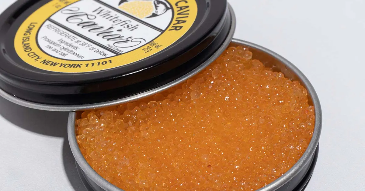 Whitefish Caviar by Zucker's Bagels and Smoked Fish | Goldbelly