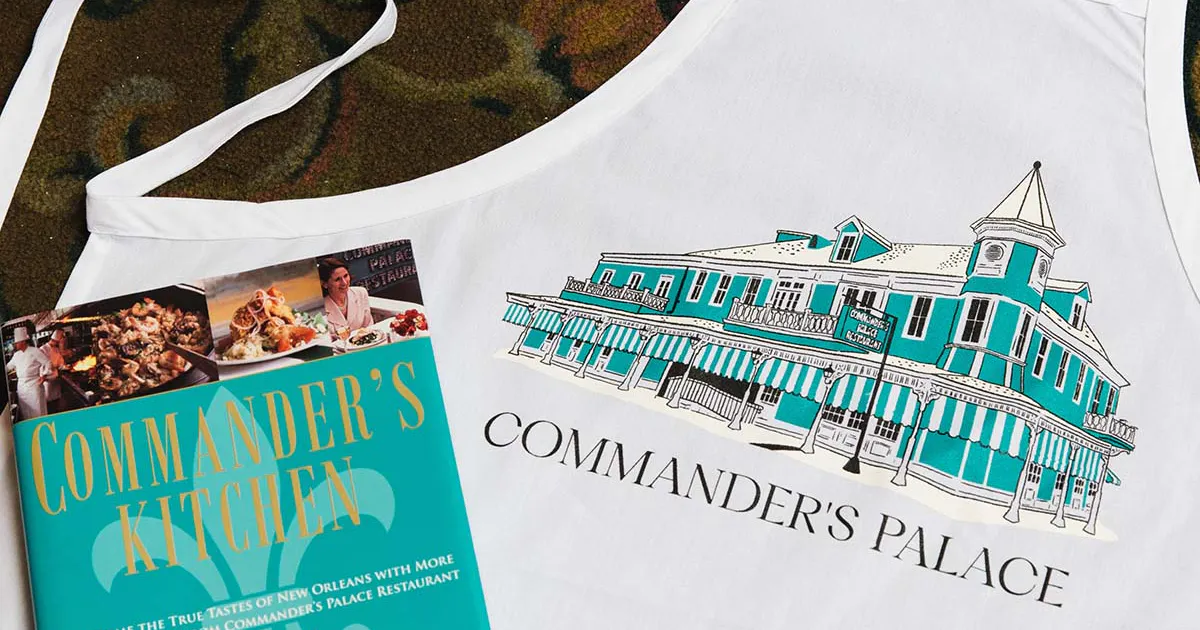"Cook It Like Commander's" Cookbook + Apron Gift Set by Commander's ...