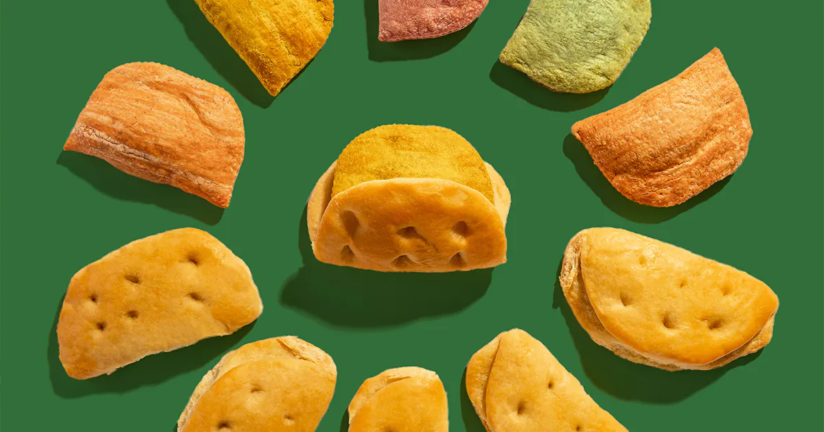 Jamaican Patties + Coco Bread - 12 Pack by Branch Patty | Goldbelly