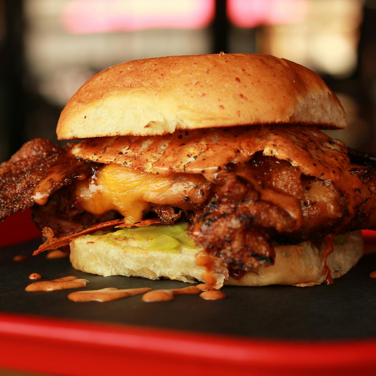 “Mother Clucker” Chicken & Candied Bacon Sandwich Kit - 4 Pack by ...