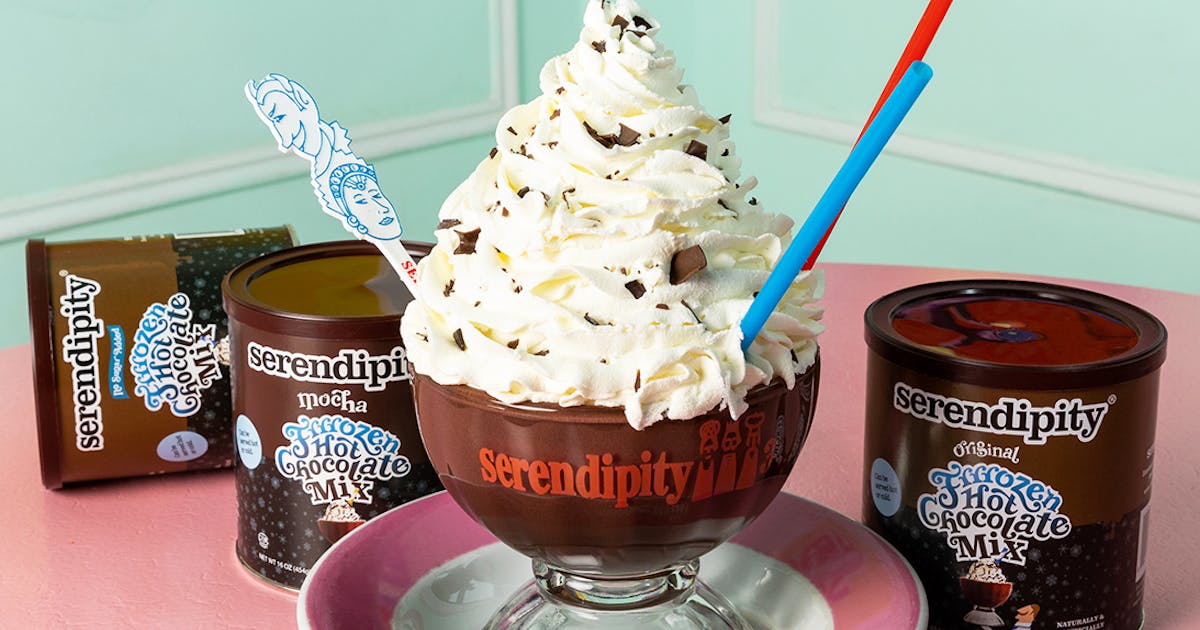 Frrrozen Hot Chocolate Sampler - 4 Pack by Serendipity3 | Goldbelly