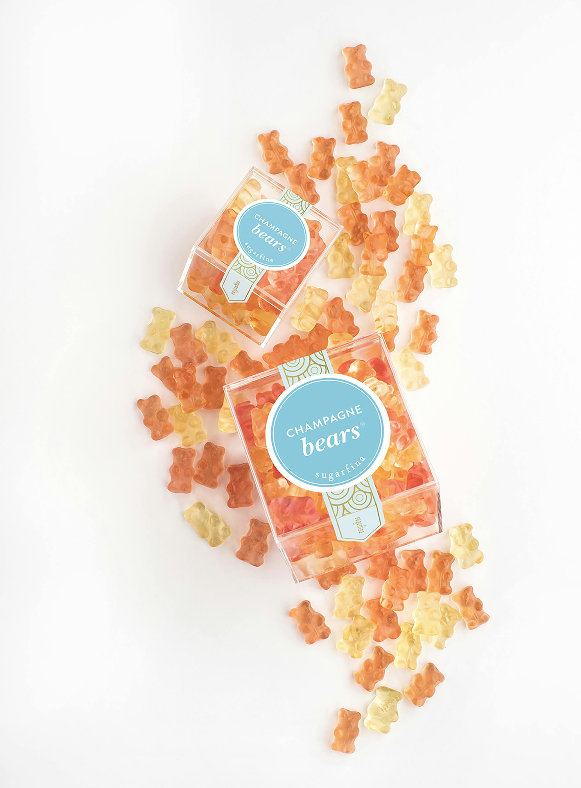 Champagne Bears Candy 4 Pack by Sugarfina Goldbelly