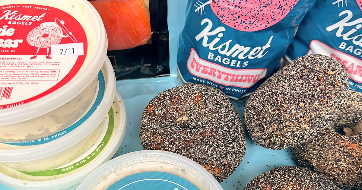 Bagel Brunch Kit for 6-8 by Kismet Bagels | Goldbelly