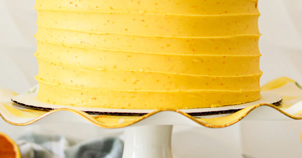 Orange Dreamsicle Cake by Edgar's Bakery | Goldbelly