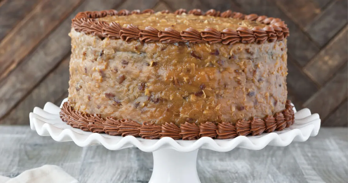 German Chocolate Cake by Edgar's Bakery | Goldbelly