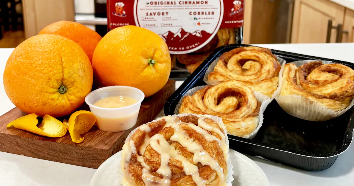 Zesty Orange Duffeyrolls - 12 Pack by Duffeyroll | Goldbelly