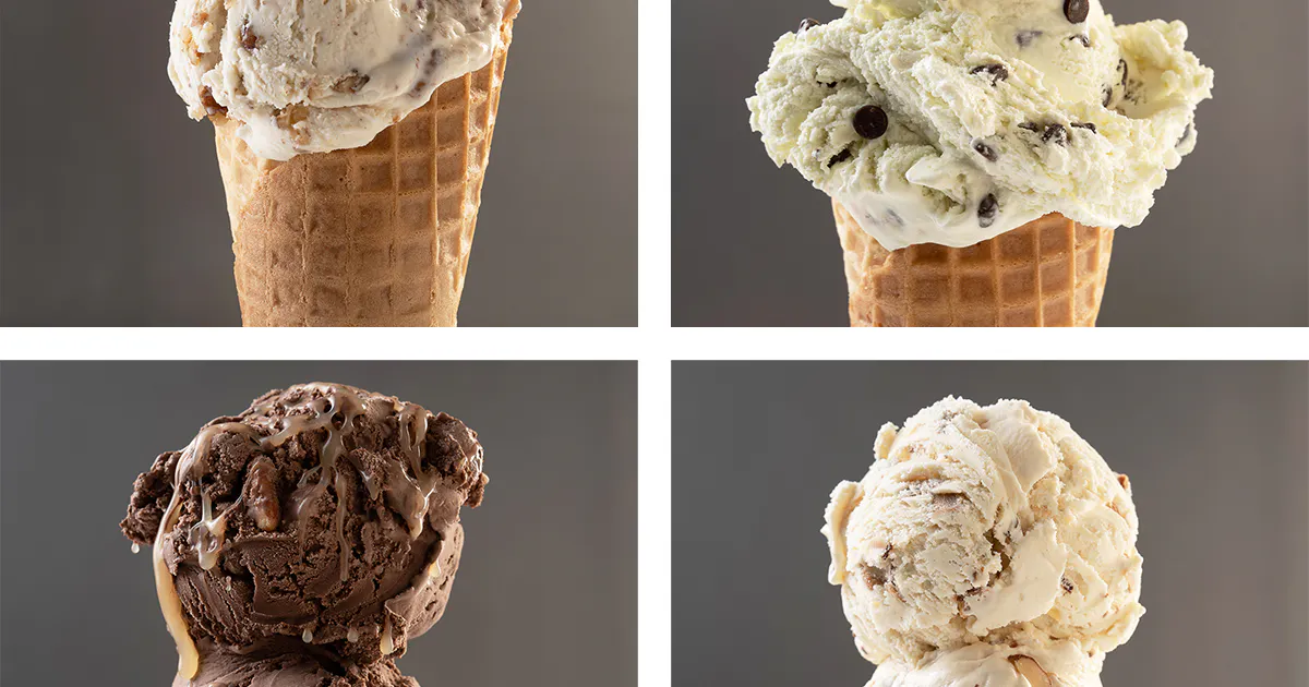 "Taste of Savannah" Ice Cream - 6 Pack by Leopold's Ice Cream | Goldbelly