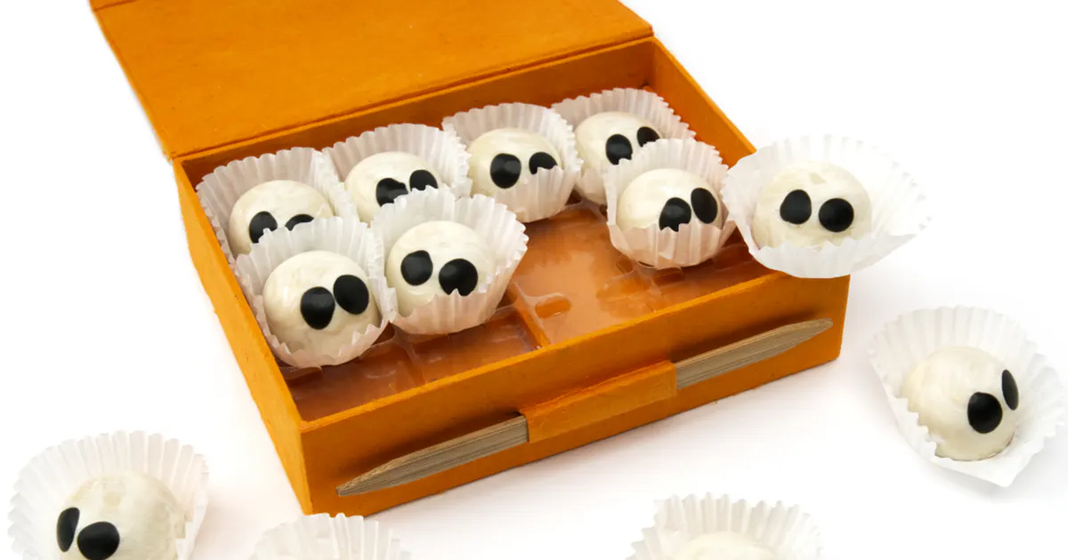 Pumpkin Spice Ghost Bon Bon Collection by Knipschildt Chocolatier ...
