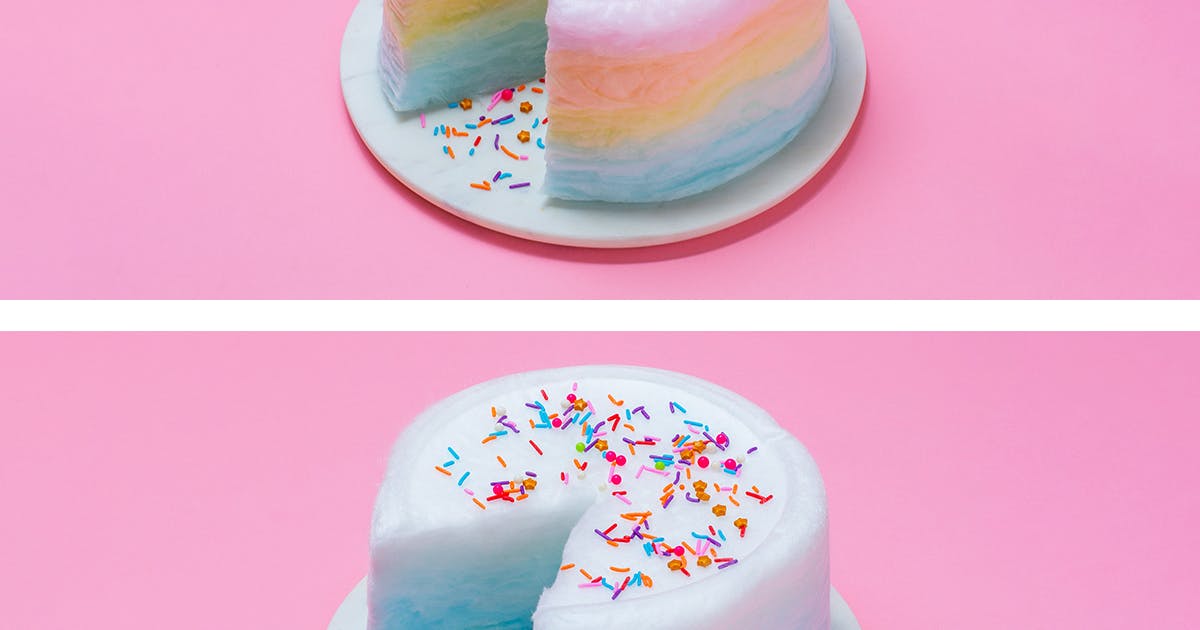 Cotton Candy Floof Cake - Choose Your Own 2 Pack by Floof Cotton Candy ...