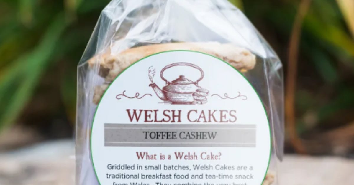 Toffee Cashew Welsh Cakes - 3 Pack by Copper Kettle Bakery | Goldbelly