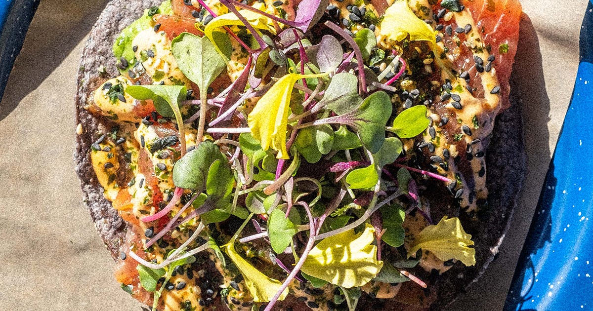 Yellowfin Tuna Tostada Kit for 4 by Nixta Taqueria | Goldbelly