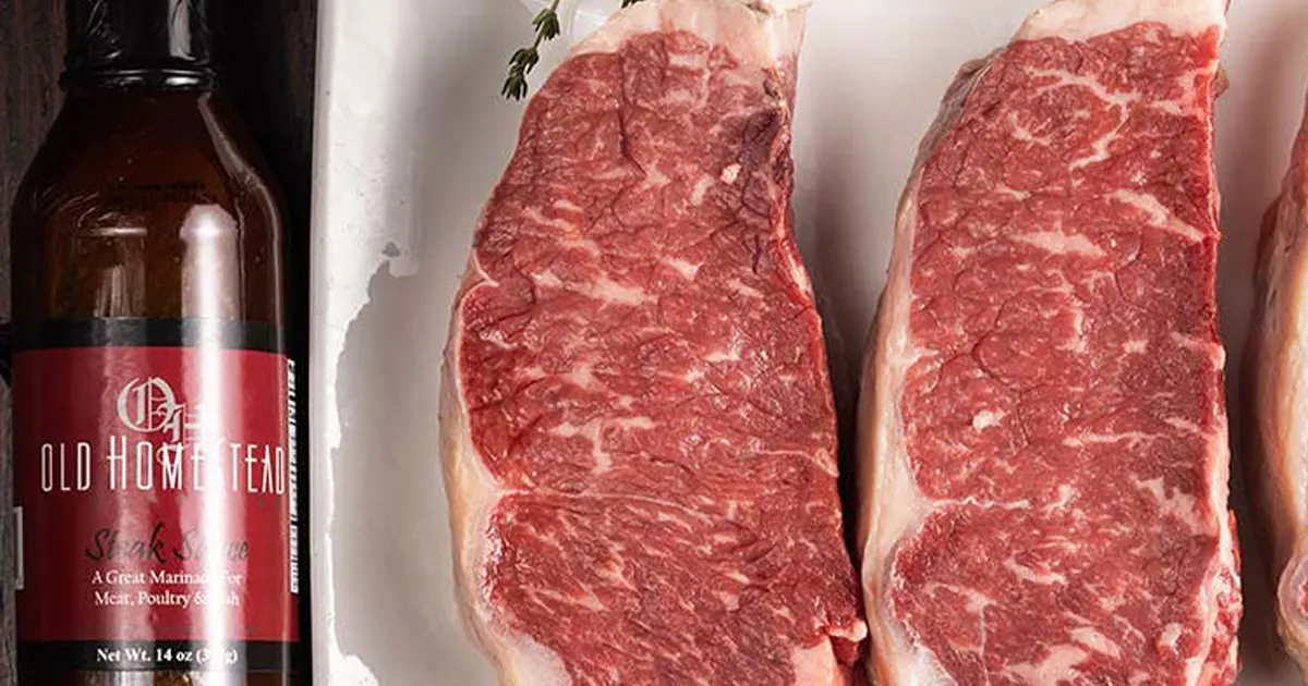Prime Dry-Aged Sirloin Steaks - 2 Pack by Old Homestead Steakhouse ...