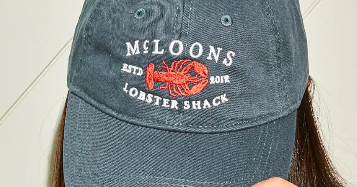 McLoons Baseball Hat by McLoons Lobster Shack | Goldbelly