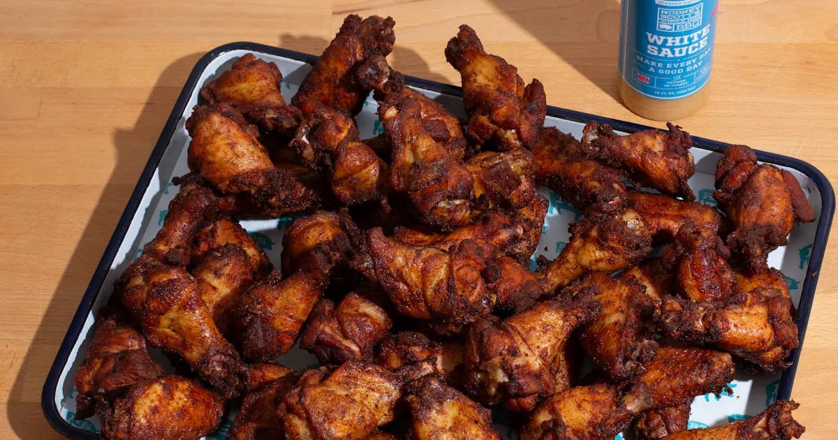 BBQ Chicken Wings + Sauce - 50 Pack by Rodney Scott’s Whole Hog BBQ ...