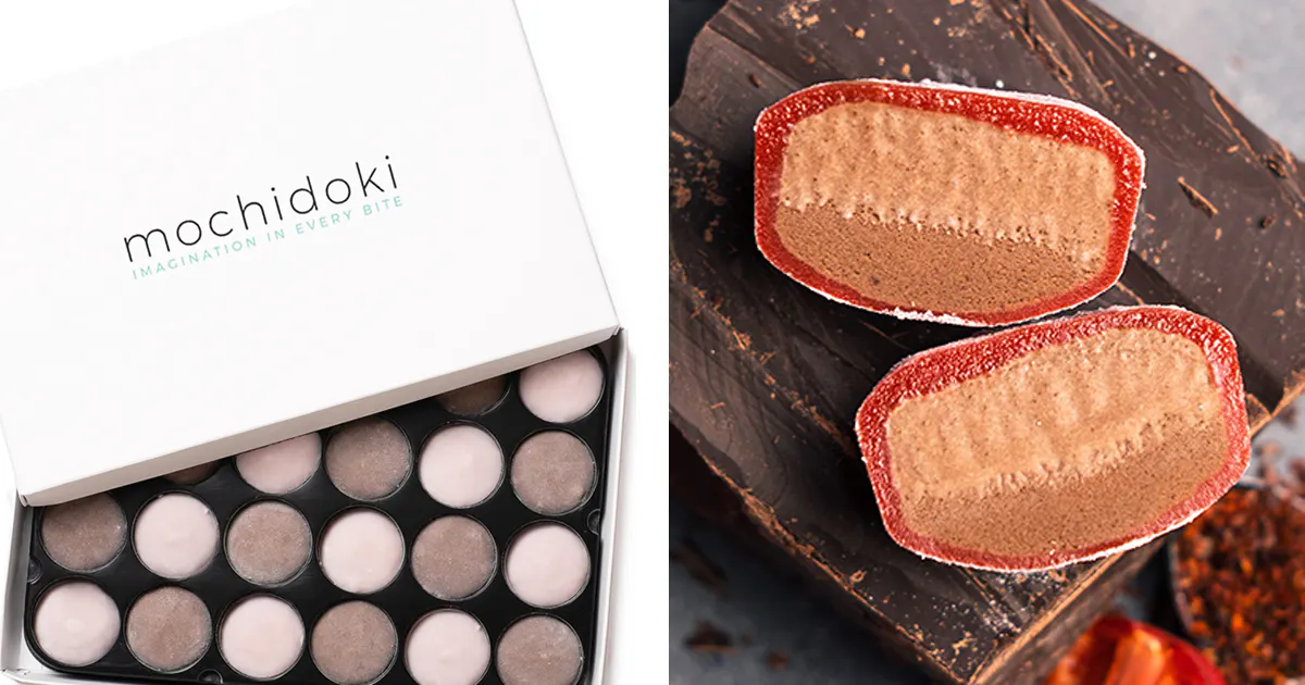 Valentine's Day Strawberry & Chocolate Mochi Ice Cream - Buy 24 Get 4 ...