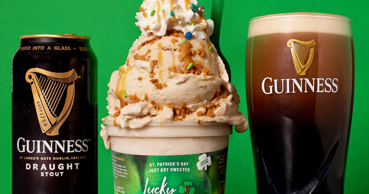"Guinness Lucky Sundaes" Boozy Ice Cream - 4 Pints by Tipsy Scoop Boozy ...
