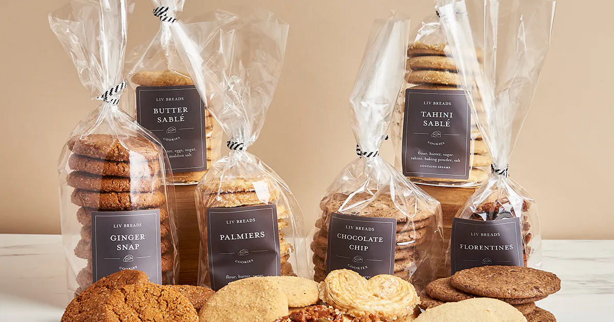 Cookies - Choose Your Own 3 Pack by Liv Breads | Goldbelly