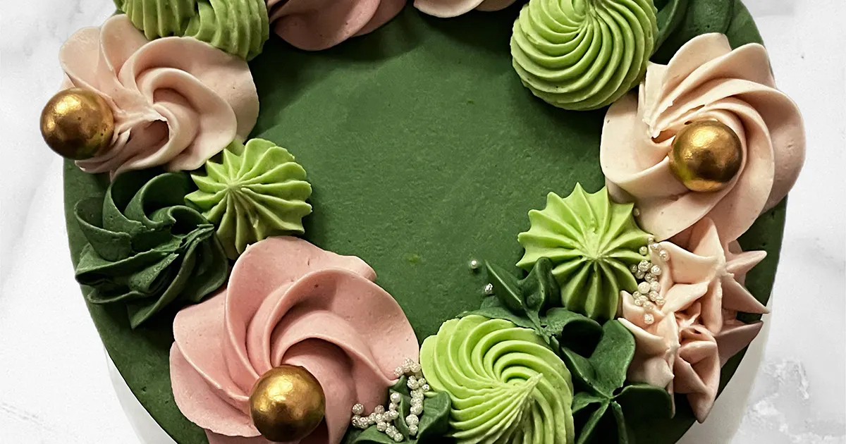 Roses Cake by Misha's Cupcakes | Goldbelly