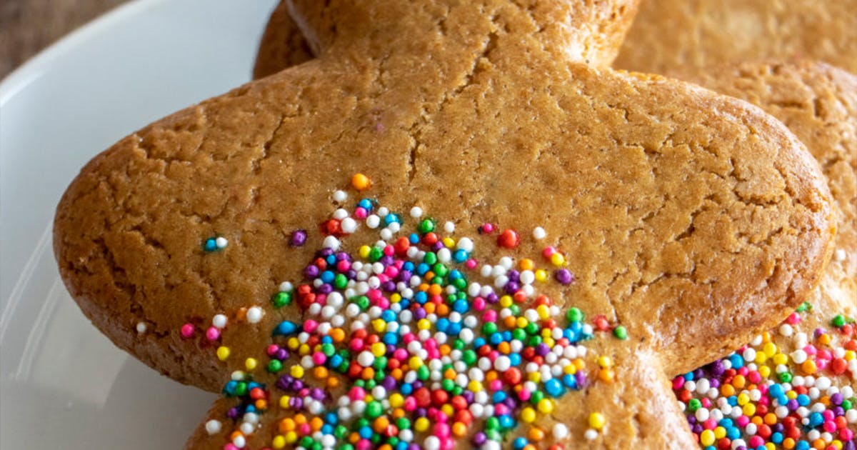 Gingerbread Men - 12 Pack by Three Brothers Bakery | Goldbelly