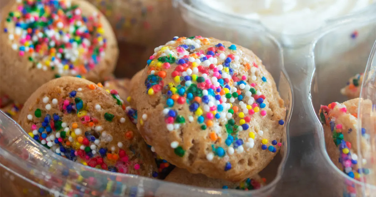 Cookie Button Tray by Three Brothers Bakery | Goldbelly