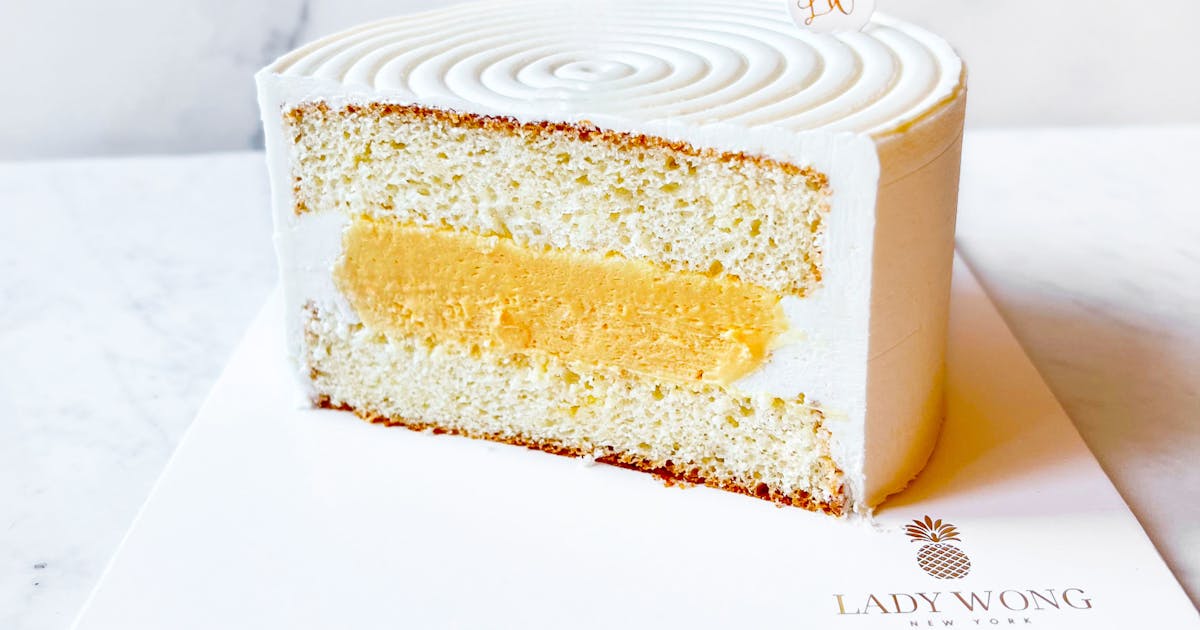 Calamansi & Passion Fruit Cake by Lady Wong Patisserie | Goldbelly