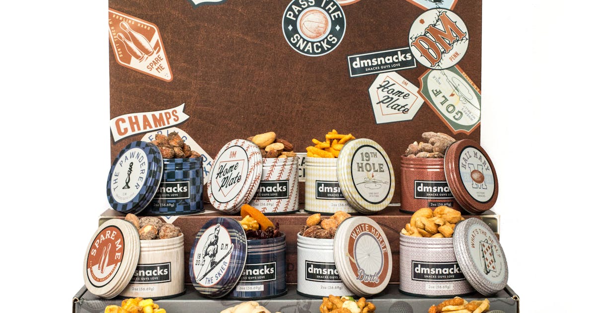 Bar Snack Sampler Gift Box by Sugar Plum | Goldbelly