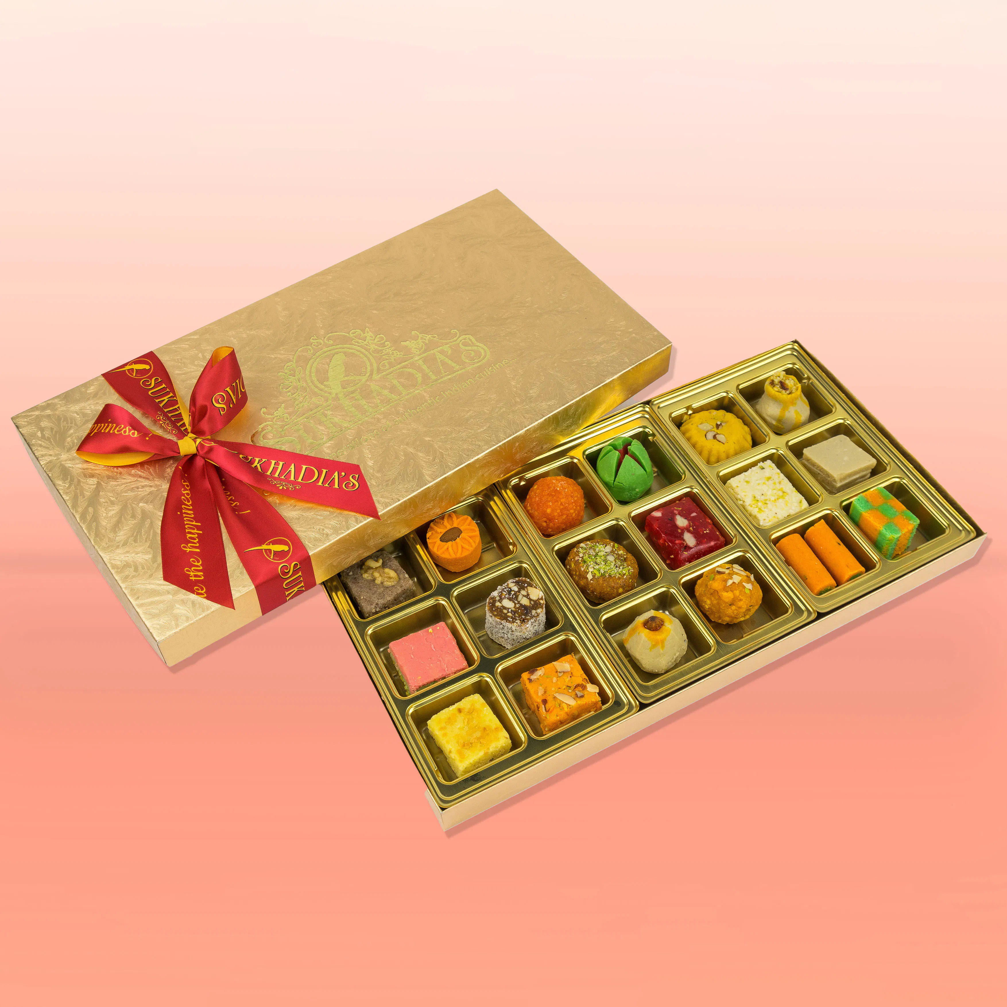 Holiday Exclusive Sweets Gift Box by Sukhadia's | Goldbelly