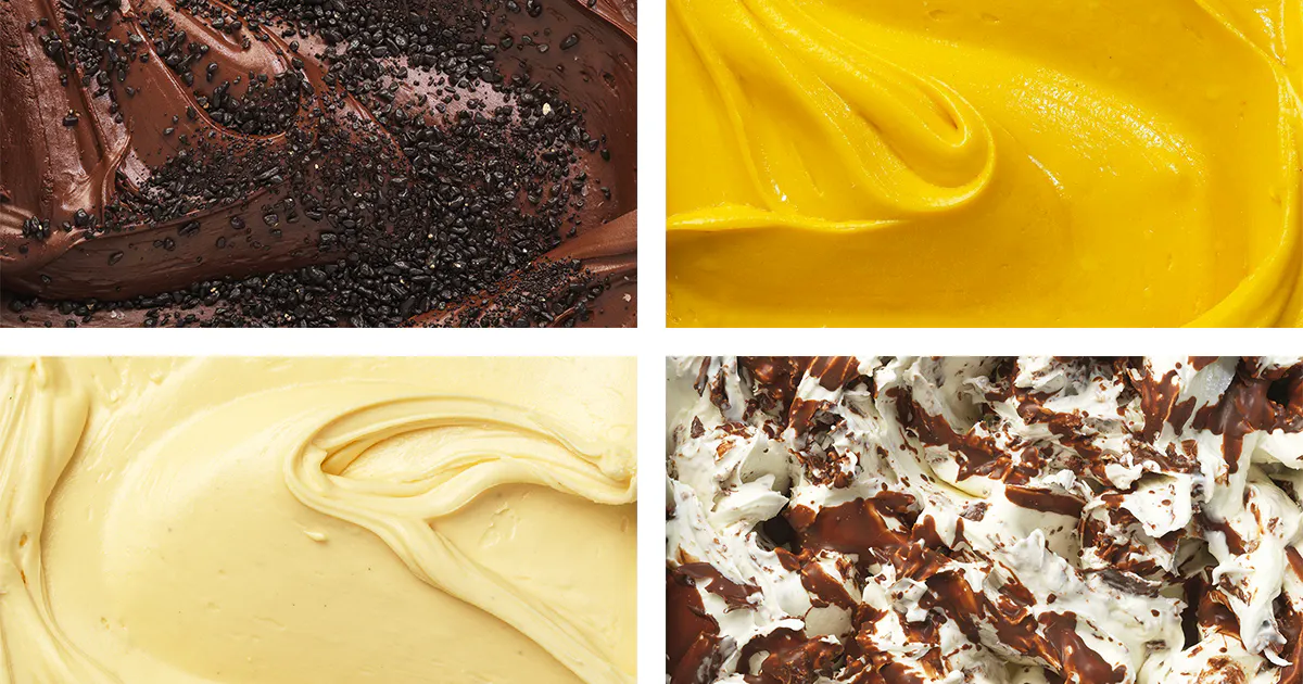 Gelato & Sorbet Summer Sampler - 3 Cartons by Venchi | Goldbelly