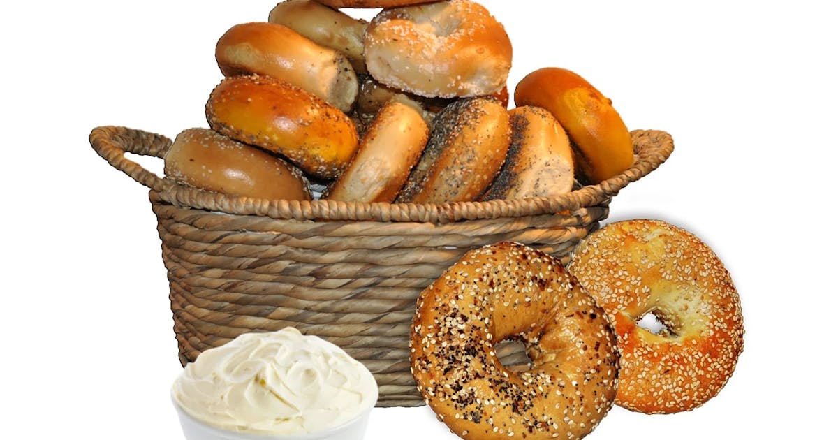 Bagels + Cream Cheese - Dozen by Bagel Boss | Goldbelly