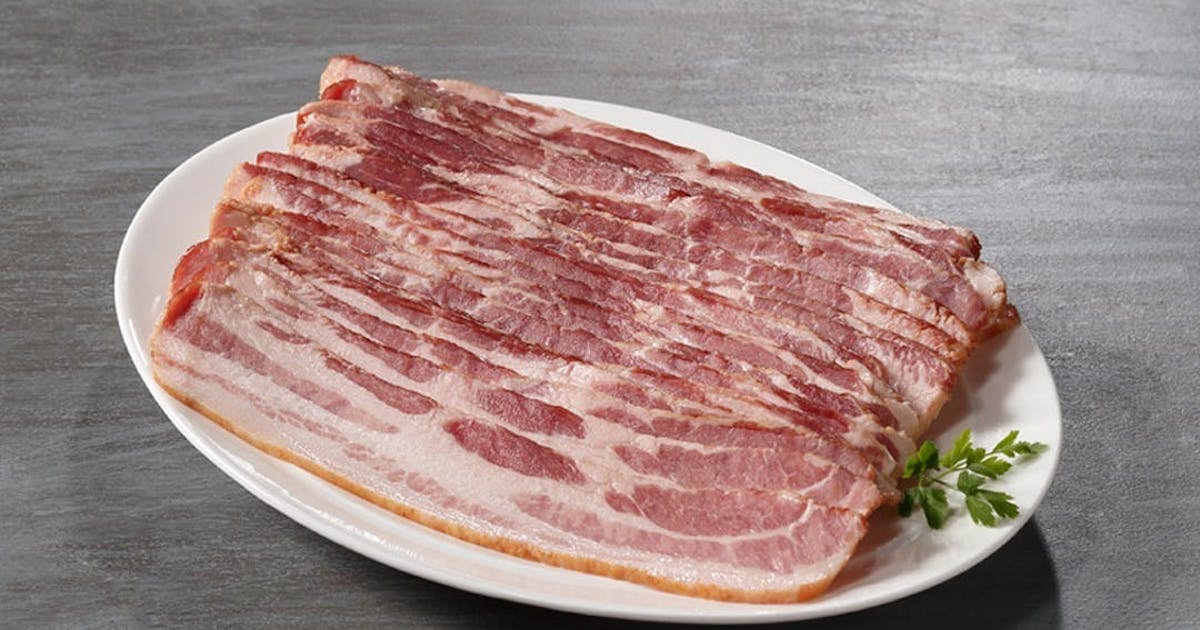 Subscription: Kurobuta Thick Cut Bacon by Snake River Farms | Goldbelly