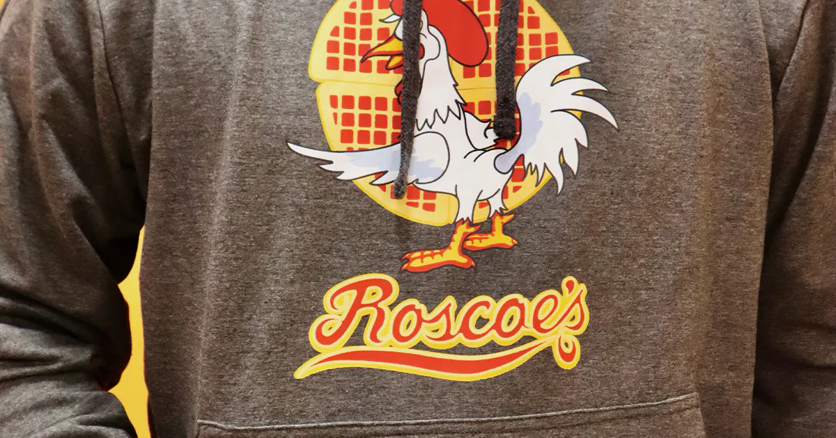 Roscoe's Hoodie by Roscoe's House of Chicken 'N Waffles | Goldbelly