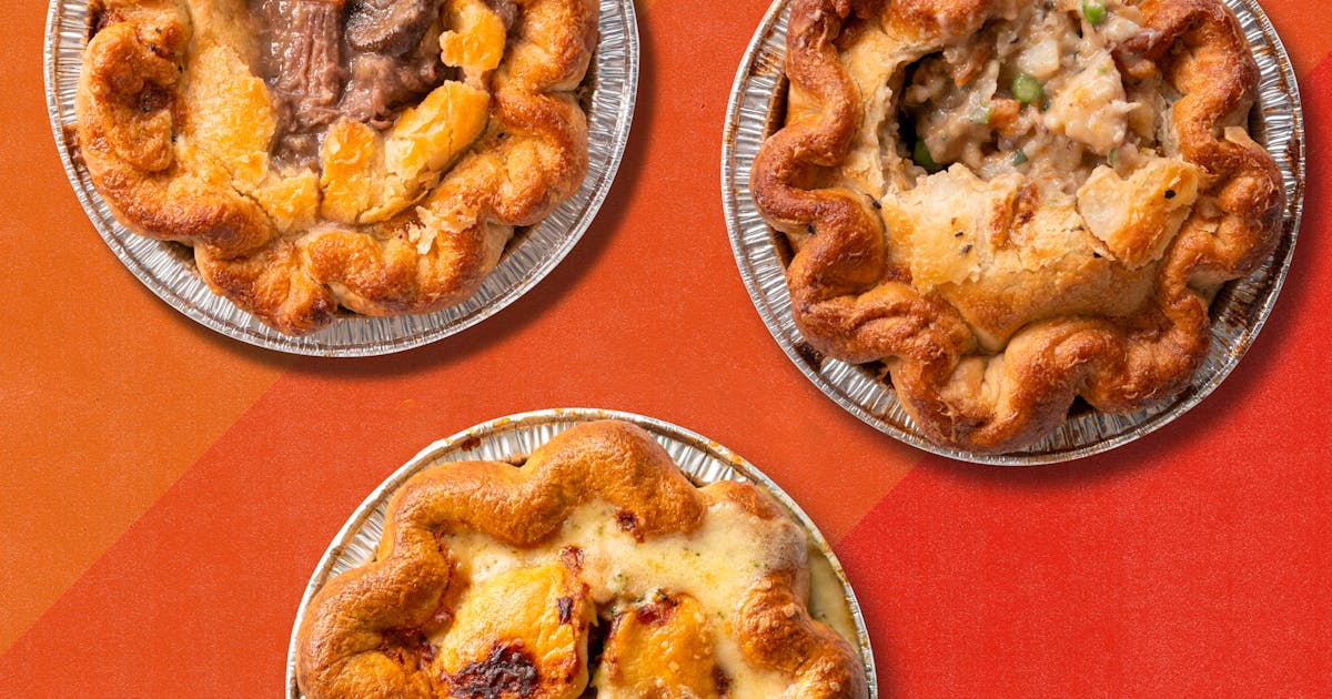 Savory Mini Pot Pie Sampler - 3 Pack by Pots & Pans Pie Company | Goldbelly