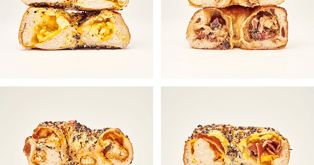 Stuffed Bagels - Choose Your Own 6 Pack by Moonrise Bagels | Goldbelly