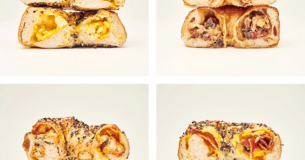 Stuffed Bagels - Choose Your Own 6 Pack by Moonrise Bagels | Goldbelly