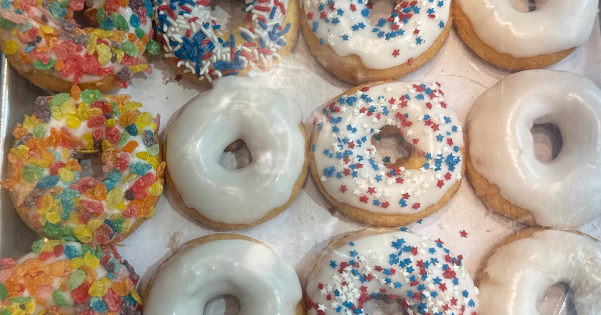 Gluten-Free Assorted Donuts - 12 Pack by The Donut Pub | Goldbelly