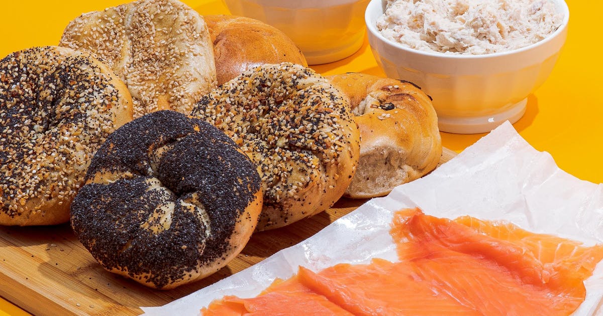 New York Bagel Brunch for 6 + 3 FREE Bagels + 1/2 lb. FREE Cream Cheese ...