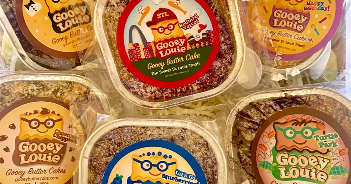 Mini Gooey Butter Cake - Choose Your Own 12 Pack by Gooey Louie ...